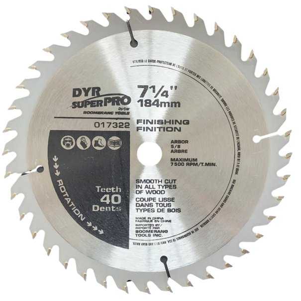 LAME SUPER PRO - Lames Scies Rondes | Boomerang Tools